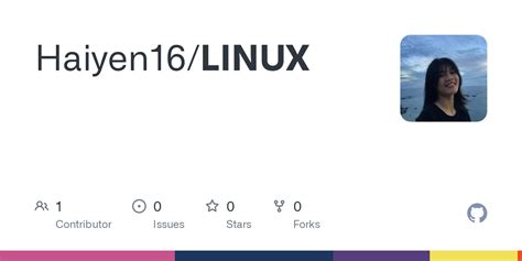 GitHub Haiyen16 LINUX