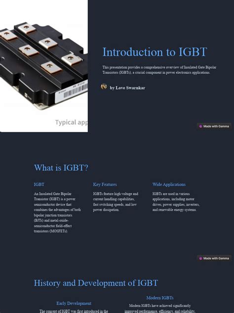 Introduction To Igbt Pdf Bipolar Junction Transistor Field Effect Transistor