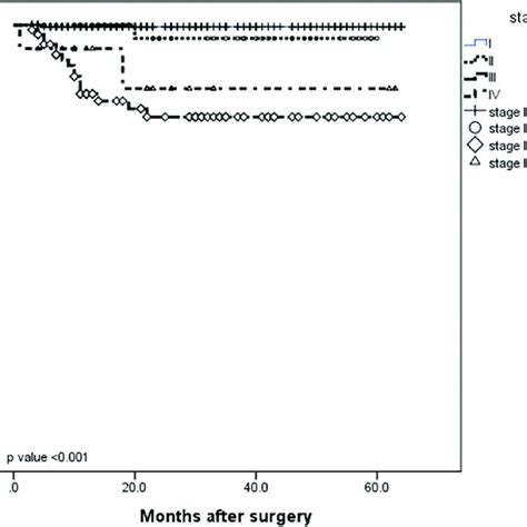 Kaplan Meier Survival Curve Analysis Os Of Gastric Cancer Patients