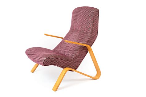 Eero Saarinen For Knoll Early Grasshopper Chair Red Modern Furniture