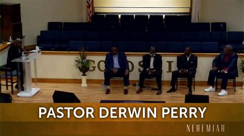 A Biblical Deacons Ministry With Pastor Derwin Perry Youtube