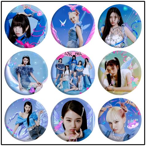 Ive New Song Same Style Tinplate Badge Shopee Malaysia