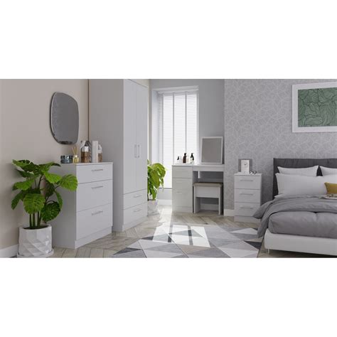 Devon Ready Assembled 3 Piece Bedroom Set