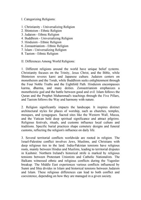 Categorizing Religions I Categorizing Religions Christianity