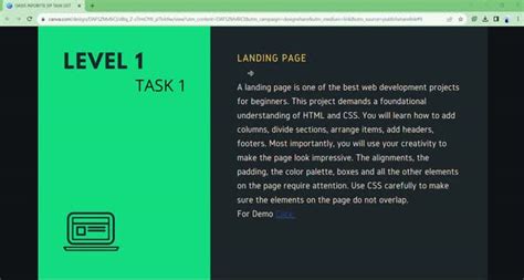 Gokul K On Linkedin Internship Webdevelopment Landingpage Task1 Oasisinfobyte