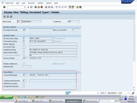 Solved Cancel Billing Document Number Range Sap Community