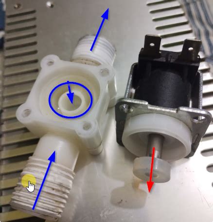 V Direct Acting Solenoid Valve Doesn T Open When Connected To Water Line Electrical