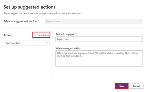 Configure Suggested Actions In Model Driven Apps Power Apps Microsoft Learn