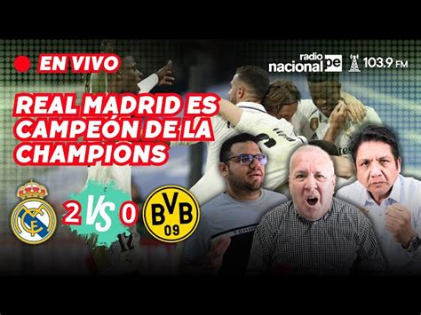 2 0 Real Madrid Vs Borussia Dortmund En Vivo Final Real Madrid Es