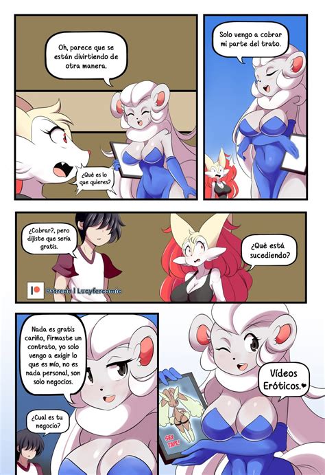 Trainer Braixen Lucyfer Comic Porno