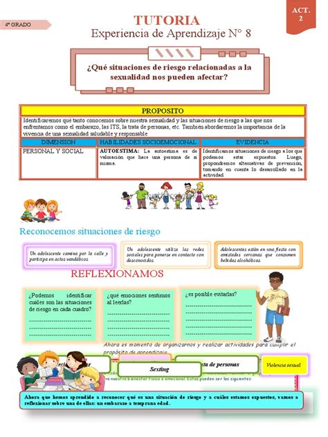 tutoria 3 y 4 grado sem 2 1 arreglada pdf sexualidad las emociones