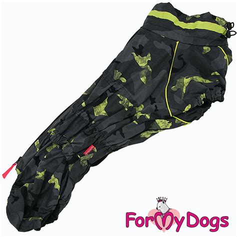 Zimný Overal Yellow Camouflage Pre Psov Tm1 Paw Sk