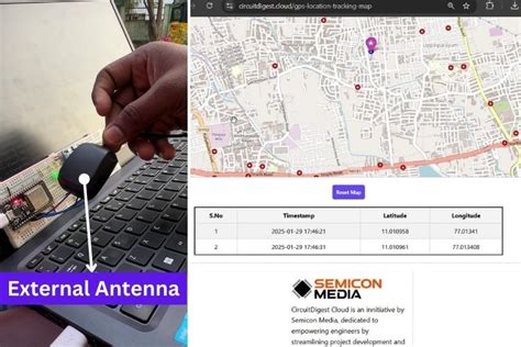 Simple Gps Tracker Using Esp32 Visualize Data On Map