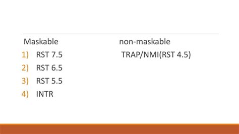 Interrupts And Types Of Interrupts Pptx