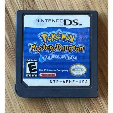 Băng Game Nintendo Ds Pokemon Mystery Dungeon Blue Rescue Team 2nd