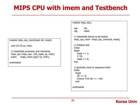 Ppt Lecture Mips Processor Design Instruction Fetch Powerpoint
