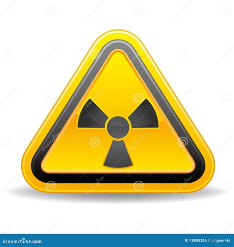 Yellow Triangular Warning Sign Stock Vector Illustration Of Attention