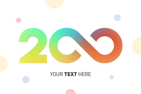 그라데이션 색상 추상 번호 템플릿입니다 기념일 번호 템플릿 격리 기념일 아이콘 레이블 기념일 기호 벡터 스톡 일러스트 레이 션 로고에 대한 스톡 벡터 아트 및 기타 이미지