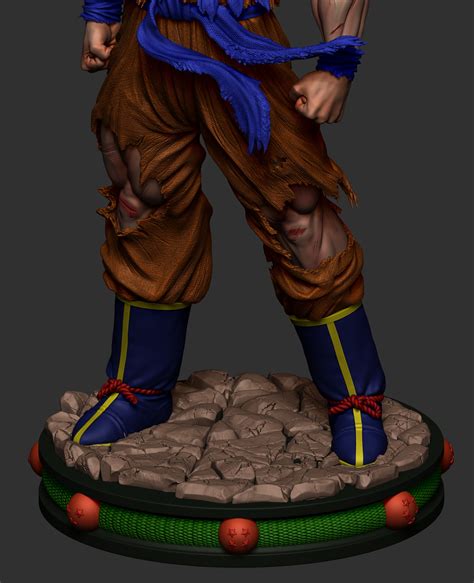 Stl File Goku Ssj1 16 320mm 🐉 ・3d Printer Design To Download・cults