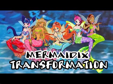Winx Club Mermaidix Transformation Winx Mermaids By Chintsu