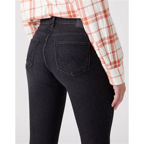 Wrangler Bootcut Jeans Black Dressinn
