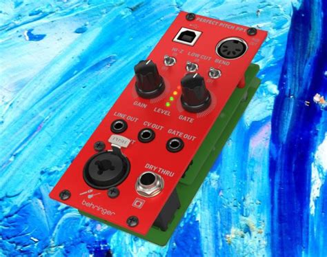 Test Behringer Perfect Pitch Pp1 Audio Zu Midi Usb Cv Eurorack