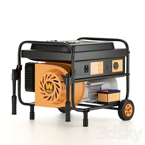 Wen 56475 4750 Watt Portable Generator Miscellaneous 3d Model