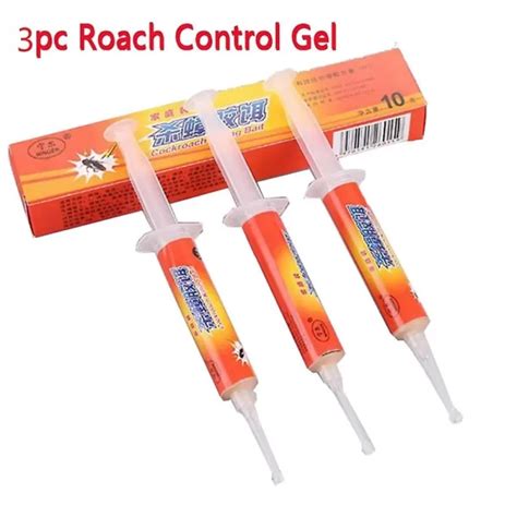 3pcs Insect Roach Anti Pest Bait Fipronil Safe Insecticide Efficient Powerful Cockroach