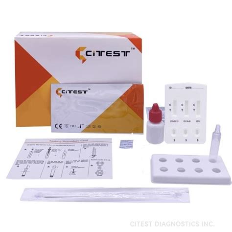 15 Min Sars Cov 2 Influenza Ab Test Kit Rsv Rapid Test Nasopharyngeal Swab