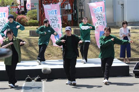 tbc桜まつりにダンス部が出演 仙台城南高等学校