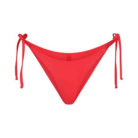 Signature Swim Dipped Tie Bottom Ruby