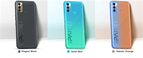 TECNO Spark T Jewel Blue GB RAM GB Storage MAh Battery MP AI Dual Rear Camera