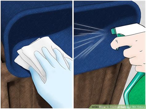 How To Control Garbage Bin Odors Steps With Pictures