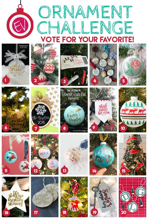 Easy Glass And Vinyl Christmas Ornaments Happiness Is Homemade