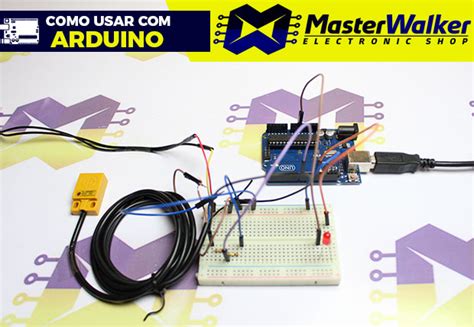 Como Usar Arduino Sensor Indutivo NPN De Proximidade TL W5MC1