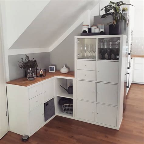 Ikea Kallax Under Stairs Kallax Shelf Unit White 71 5 8x71 5 8