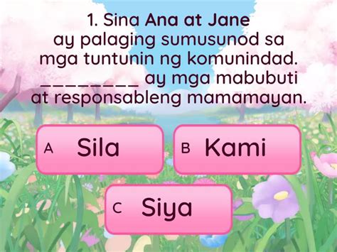 Filipino Quarter Week Video Lesson Panghalip Na Panao At Ang My Xxx