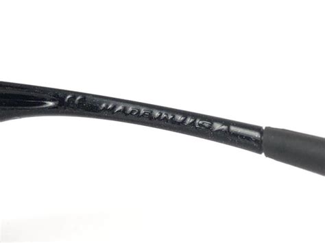 New Vintage Oakley Topcoat Metallic Black Iridium Lens 1999 Sunglasses