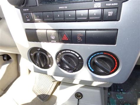 Find Temperature Control 06 07 08 09 Pt Cruiser Wo Ac Black Knobs In