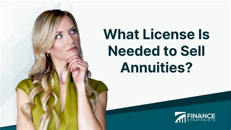 What License Is Needed To Sell Annuities Finance Strategists