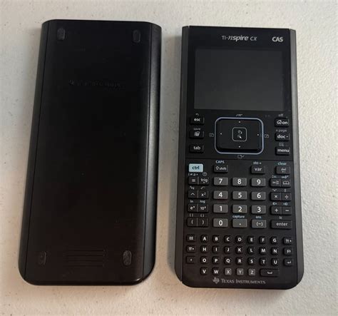 Texas Instruments Ti‐nspire Cx Cas Color Graphing Calculator Education Cover Ebay