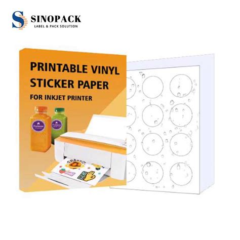 China Self Adhesive Inkjet Printer Media Manufacturers Suppliers Factory