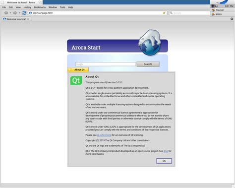Arora With Qt5 Software Haiku Community