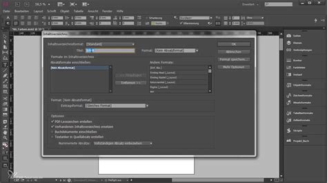 this is how you create a professional table of contents in indesign