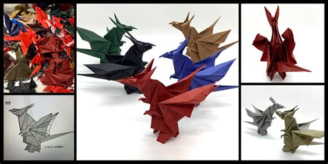 はじめてのドラゴン創作ドラゴンの折り紙キット発売しました オリオリ折り紙マンブログ