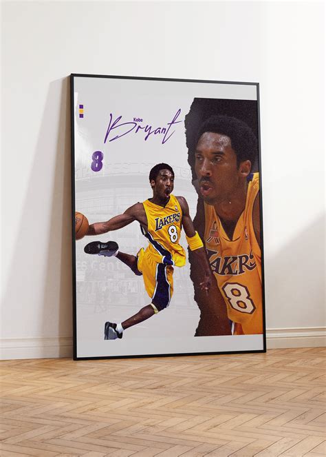 Kobe Bryant And Shaq Lakers Digital Print Nba Legends Instant