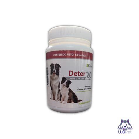 DETER 5 Para Control De Coprofagia 60 Tabletas