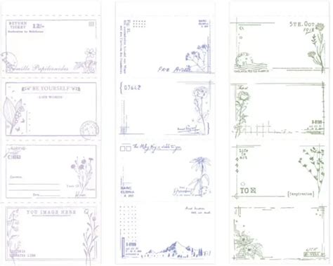 ヴィンテージ クスチャ紙カード10枚 書き込み可能な素材 紙 装飾 ガベージマガジン ス ブック Temu Japan