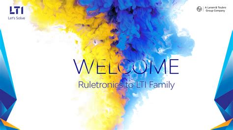 Aneesh Ramani On Linkedin Lti Acquires Ruletronics A Boutique Pega
