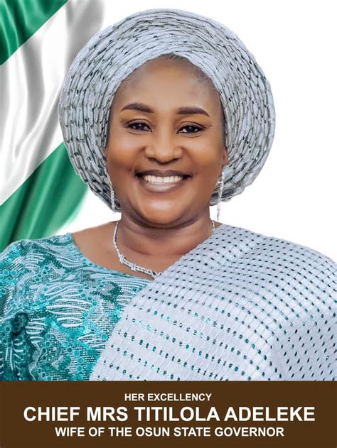 Wife Of Osun Governor Chief Mrs Titilola Adeleke Celebrates Windows On Int L Widows Day